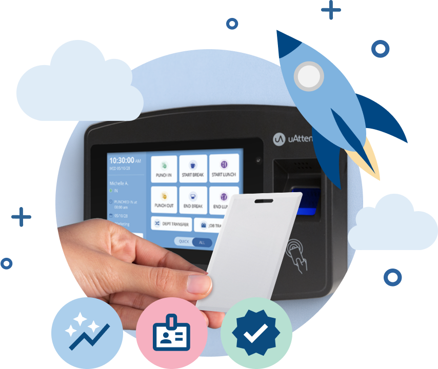 UAT Time Clocks RFID